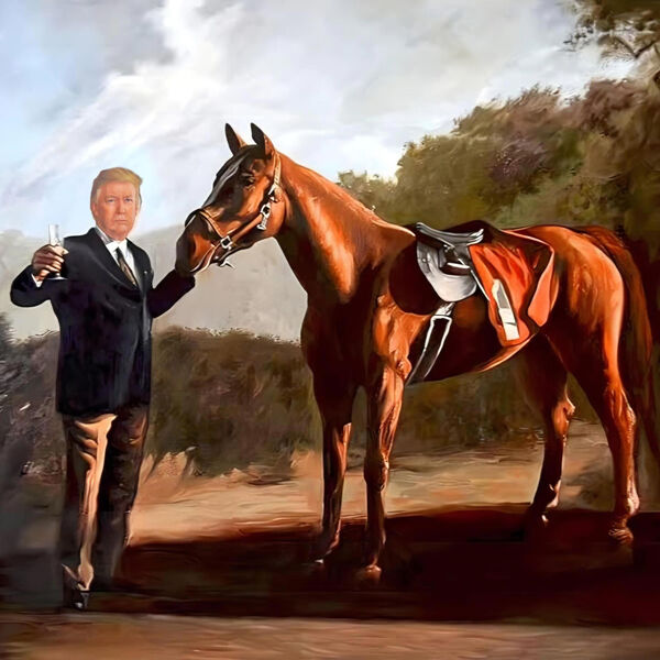 Trump Sucked Off A Horse Named Bubba (The Epstein Equine), Taint Rot ...