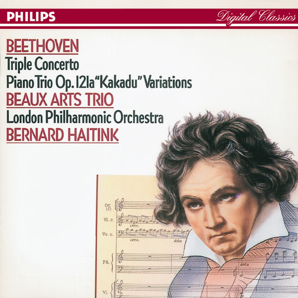 Beethoven: Triple Concerto/Piano Trio No.11 'Kakadu' Variations, Beaux Arts Trio - Qobuz