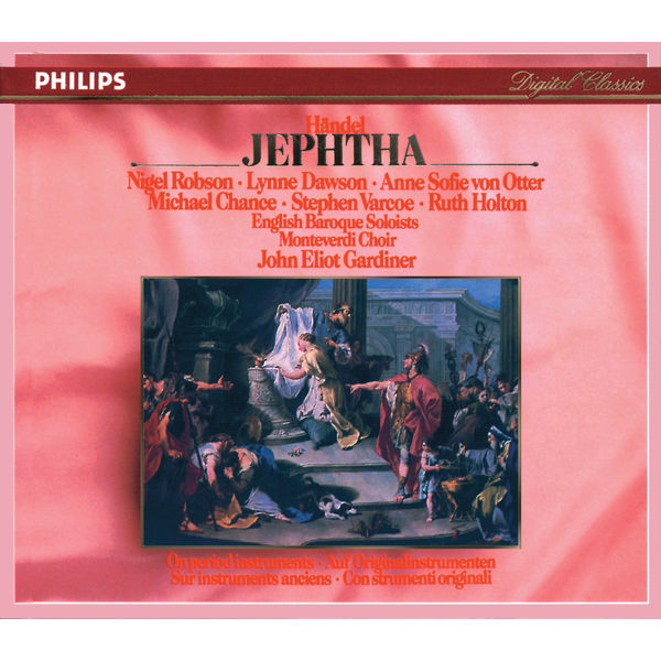 Handel: Jephtha, Nigel Robson - Qobuz