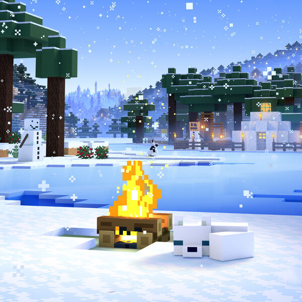 Minecraft Soothing Scenes: Serene Snow, Samuel Åberg - Qobuz