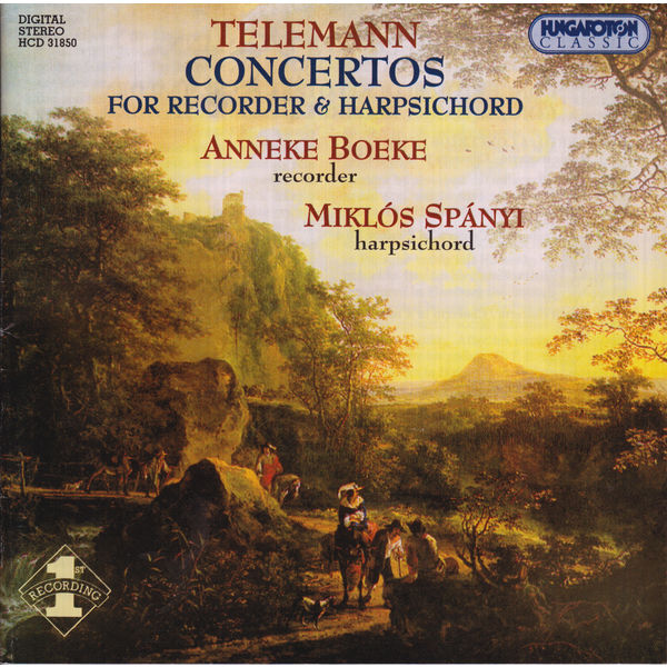 Telemann: Recorder Concertos Nos. 1-4, Georg Philipp Telemann por ...