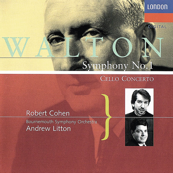 Walton: Cello Concerto; Symphony No. 1, William Walton by Andrew Litton ...