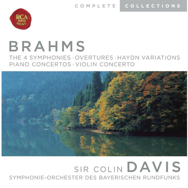 Brahms: Symphonies; Overtures; Haydn Variations; Piano Concertos; Violin Concerto (Sir Colin ...