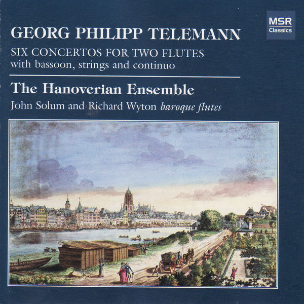Telemann: Six Concertos For Two Flutes (Period Instruments), Various ...