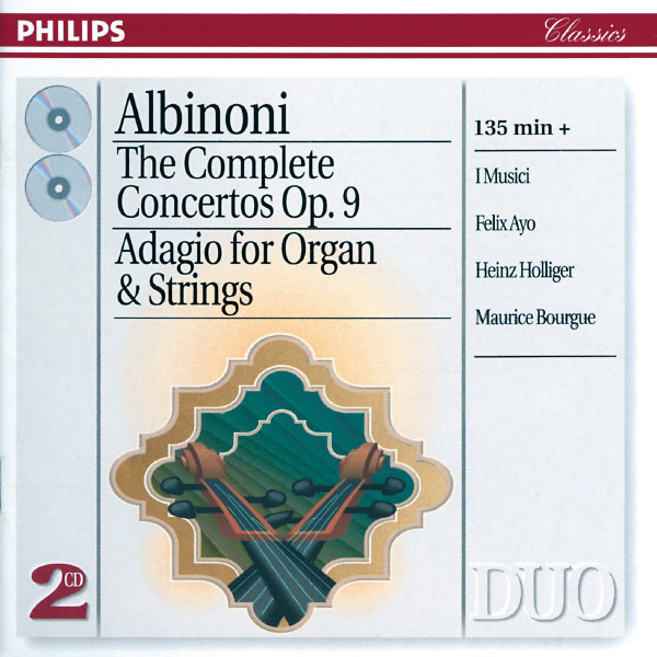 Albinoni: The Complete Concertos/Adagio for Organ & Strings, Various ...