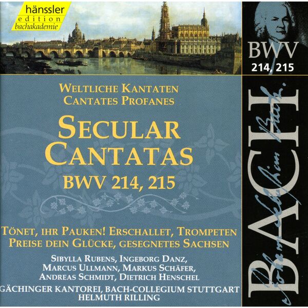 Bach, J.S.: Secular Cantatas, Bwv 214-215, Helmuth Rilling - Qobuz