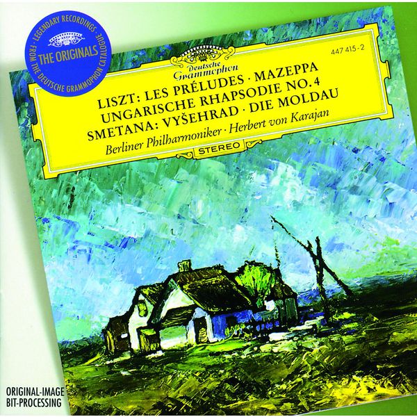 Smetana : Moldau, Vysehrad - Liszt : Préludes, Mazeppa..., Herbert von Karajan - Qobuz