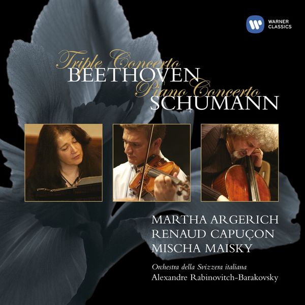 Beethoven: Triple Concerto in C major op.56/Schumann: Piano Concerto in A minor op.54, Martha ...