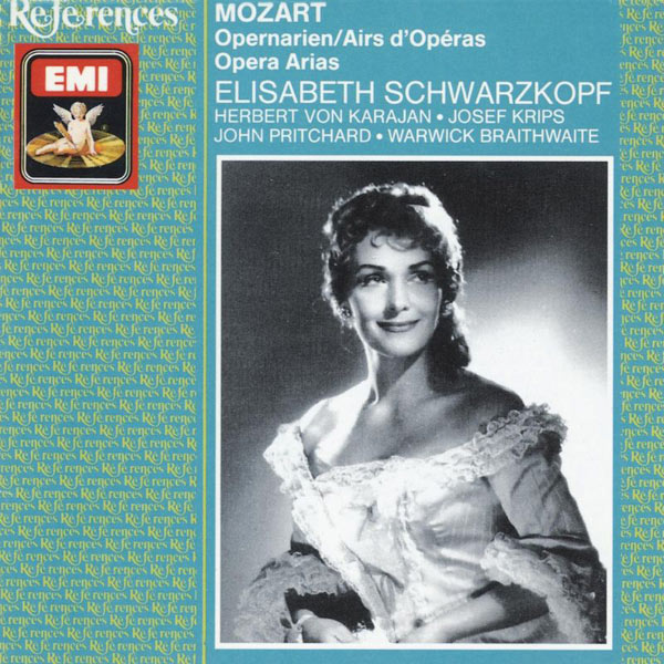 Mozart - Opera Arias, Elisabeth Schwarzkopf/Philharmonia Orchestra ...