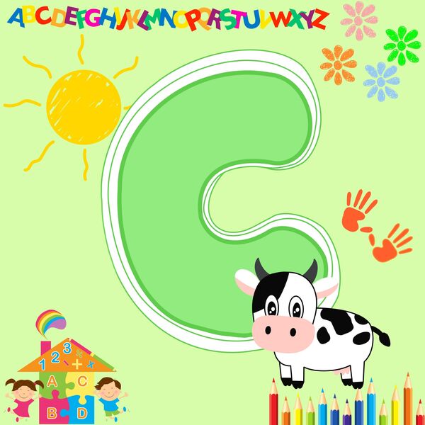 Letter C Phonics Sound ABC Song for Children Educational Kids Song ...
