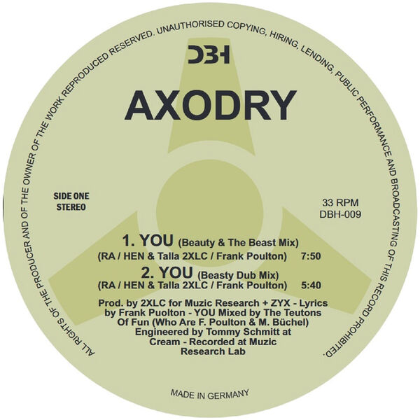 YOU, Axodry - Qobuz