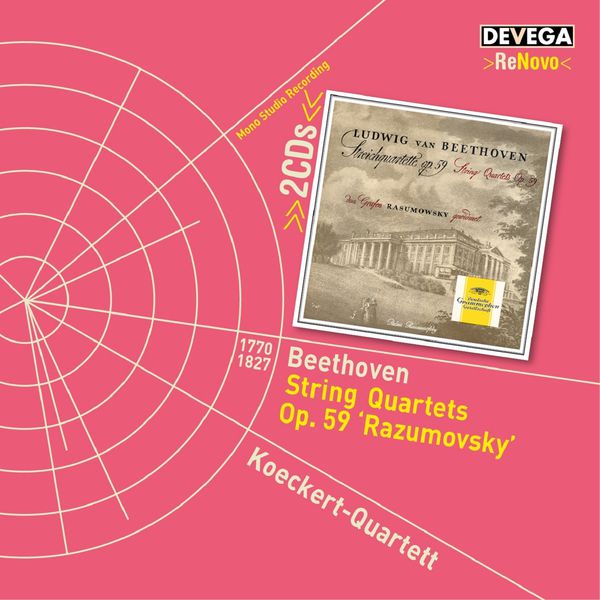 Beethoven: String Quartets Op. 59 'Razumovsky', Koeckert-Quartett - Qobuz