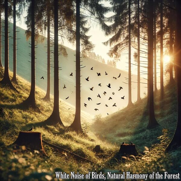 White Noise of Birds, Natural Harmony of the Forest, White Bird Sounds ...