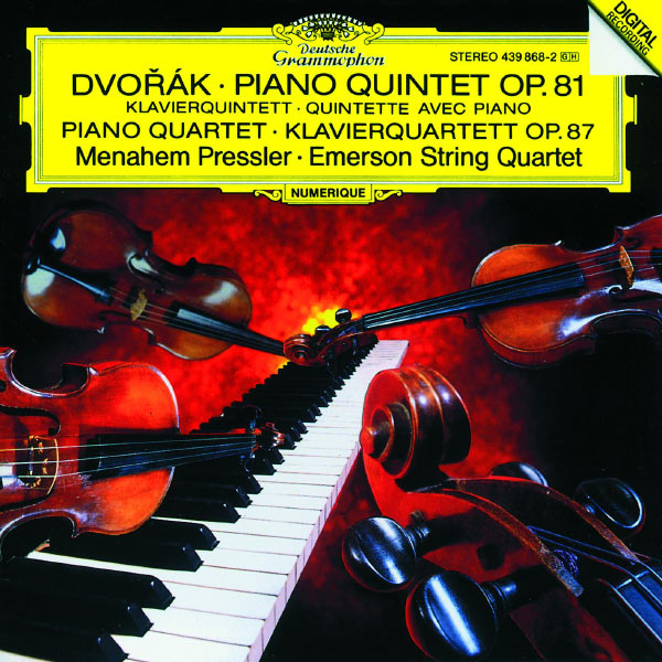 Dvorák: Piano Quintet, Op. 81 / Piano Quartet, Op. 87, Antonín Dvořák von Emerson String Quartet ...