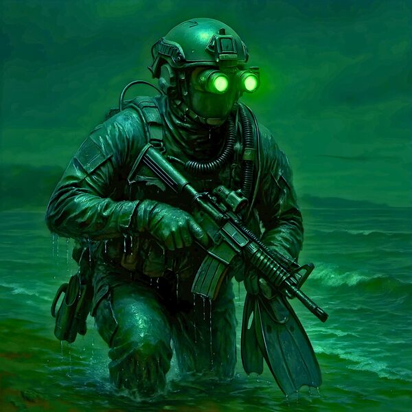 Green Faces and Ghost Steps (A Tribute to Navy SEALs and Their Silent ...