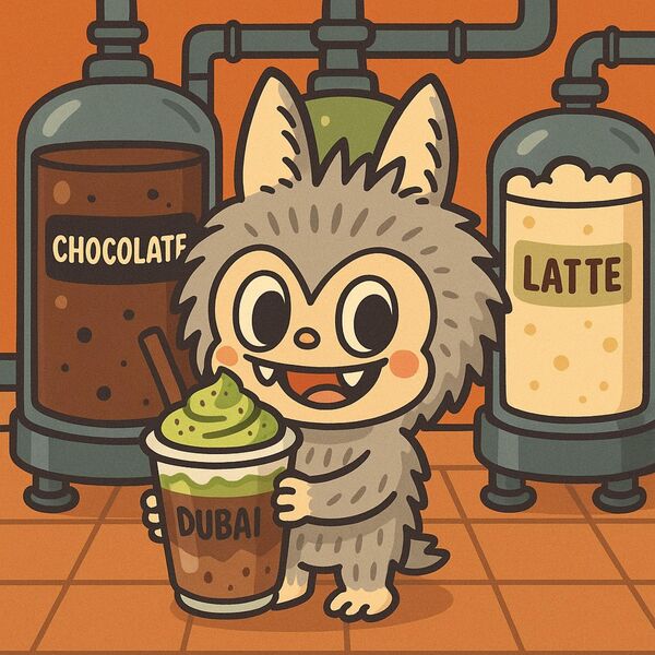 Dubai Chocolate Matcha Latté Labubu, Bonald J. Pump - Qobuz