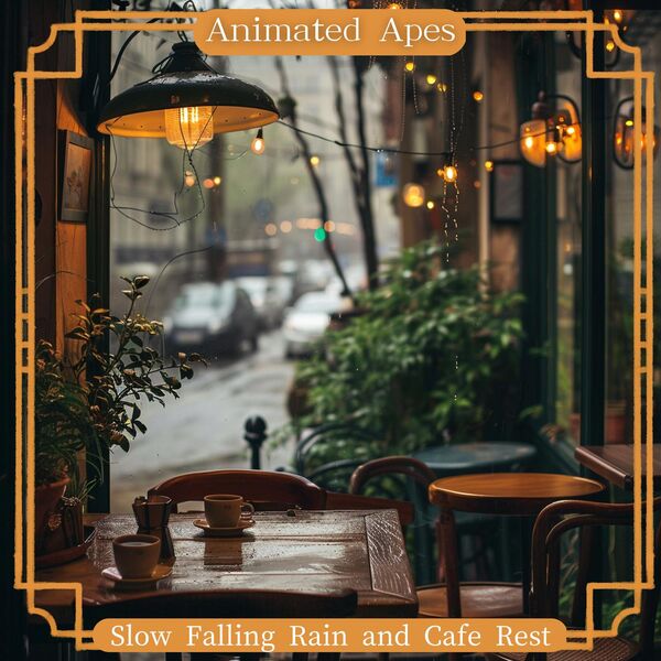 Slow Falling Rain and Cafe Rest, Animated Apes - Qobuz