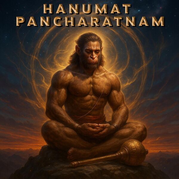 Sri Hanumat Pancharatna Stotram | श्रीहनुमत् पञ्चरत्नम् | Powerful ...
