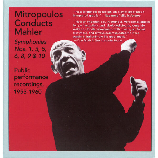 Mitropoulos Conducts Mahler: Public Performance Recordings (1955-1960 ...