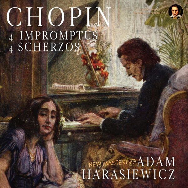 Chopin: 4 Impromptus, 4 Scherzos by Adam Harasiewicz (2023 Remastered ...