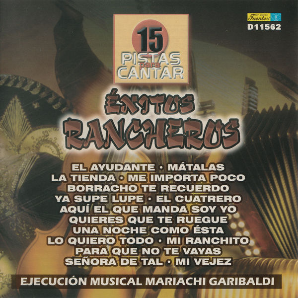 15 Pistas para Cantar - Sing Along: Exitos Rancheros (Instrumental ...