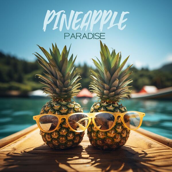 Pineapple Paradise: Summer Beachside Relaxation, Refreshing Cocktails ...