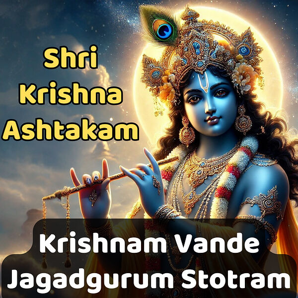 Shri Krishna Ashtakam (Krishnam Vande Jagadgurum Stotram), Mantra Pulse ...