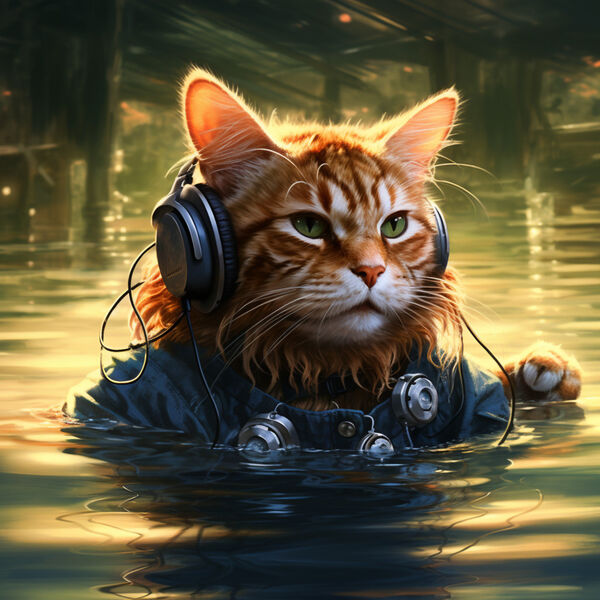 Feline Oasis: Cats Serene Waters Melodies, Calming Cat Music - Qobuz