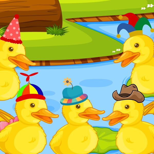 5 Little Ducks In Silly Hats, Tune Tots - Nursery Rhymes & Kids Songs ...