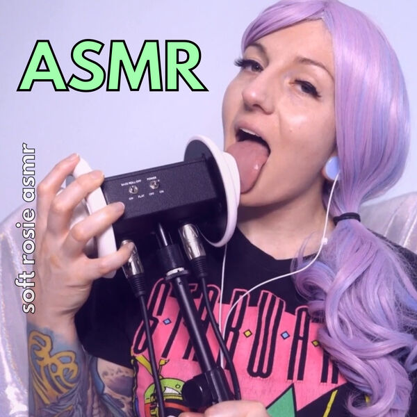 A. S. M. R. Pastel Rosie Gives Your Brain Deep Aggressive Ear Licking ...