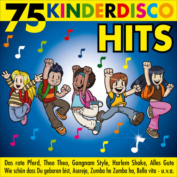 Album 75 Kinderdisco Hits - Das rote Pferd, Das kleine Küken piept ...