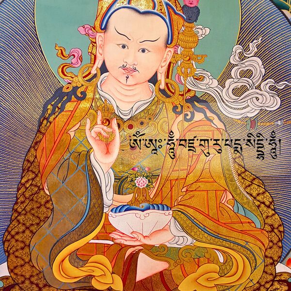 Om Ah Hung Benza Guru Pema Siddhi Hung (Guru Rinpoche Mantra), Dusum ...