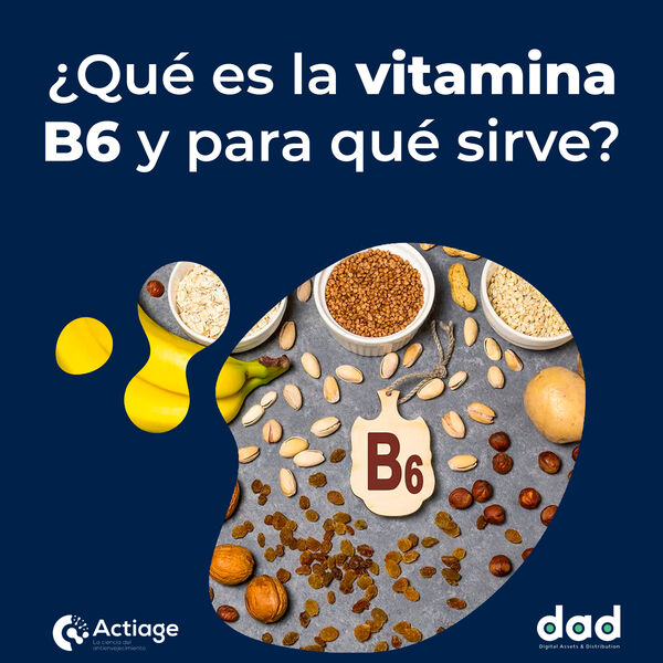 ¿Qué Es La Vitamina B6 y Para Qué Sirve?, actiage - Qobuz