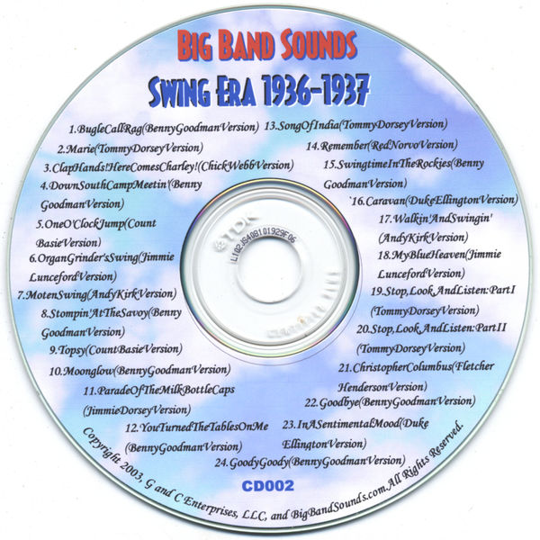 Swing Era 1936-1937 - Cd002, Big Band Sounds - Qobuz