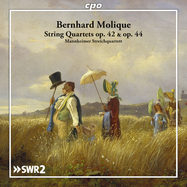 Molique: String Quartets, Opp. 42 & 44, Mannheimer Streichquartett - Qobuz