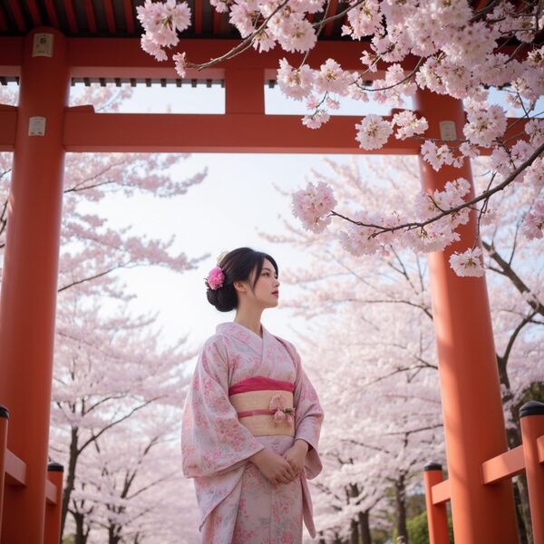 Musical Walk in Japanese parks with the sound of Traditional Koto and ...