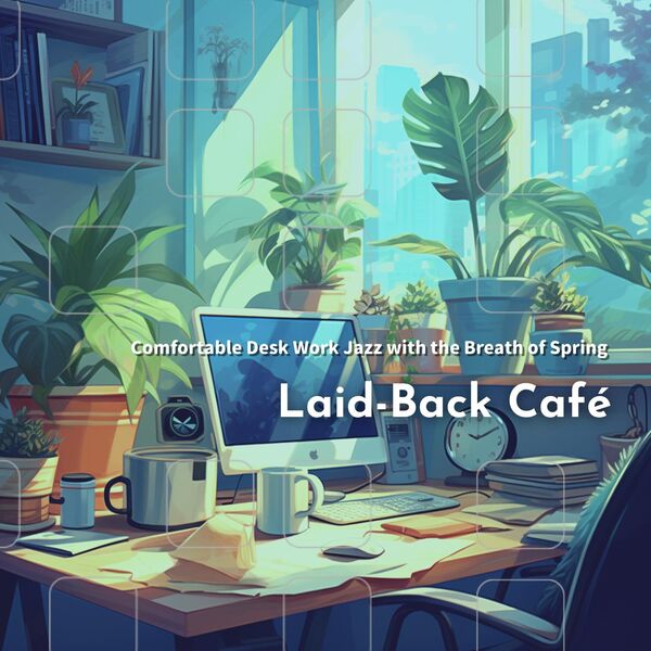 Comfortable Desk Work Jazz with the Breath of Spring, Laid-Back Café ...