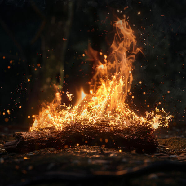 Fire Sounds for Sleep: Warm Music to Soothe the Night, A Dreaming ...