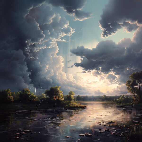 Study with Rain: Calming Focus Sounds, Stormy Station - Qobuz