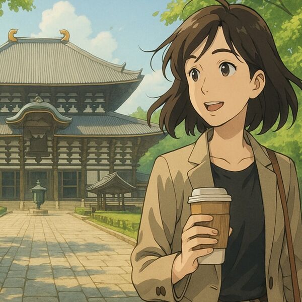 Morning Light of the Great Buddha Hall - LoFi Hip Hop, Early Summer in Nara, Todaiji Temple ...