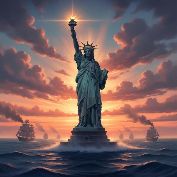 Emma Lazarus – “The New Colossus” | The Poem of the Statue of Liberty ...