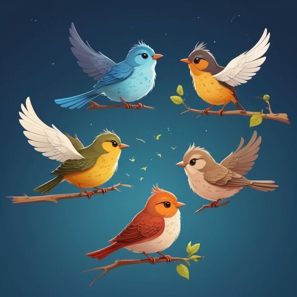 Five little birds, they soar so high, Steven Lee Chau - Qobuz