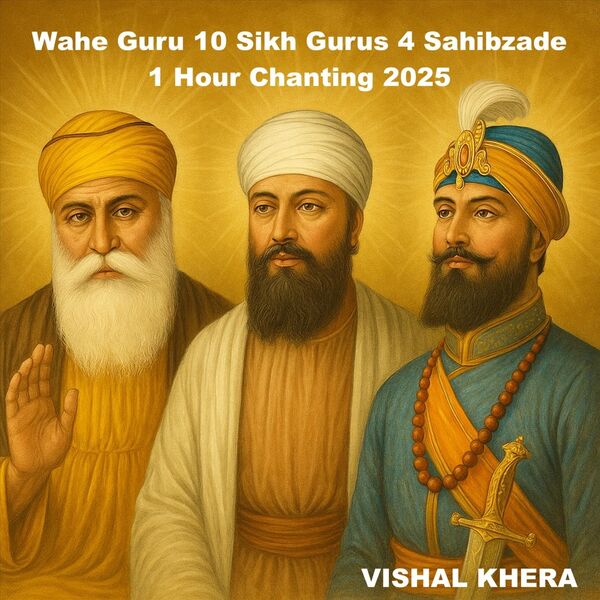 Wahe Guru 10 Sikh Gurus 4 Sahibzade 1 Hour Chanting 2025, Vishal Khera ...