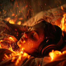 Binaural Hearth: Sleepy Fire Tones, Sleep Music Library - Qobuz