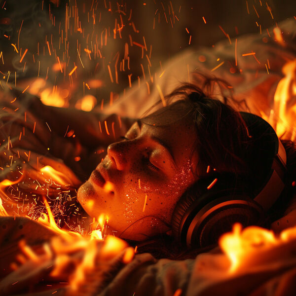 Binaural Hearth: Sleepy Fire Tones, Sleep Music Library - Qobuz