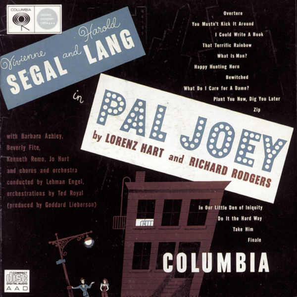 Pal Joey (Studio Cast Recording (1951)), Studio Cast of Pal Joey (1951 ...