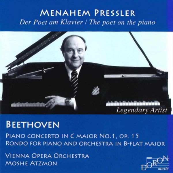 The Poet on the Piano, Ludwig van Beethoven de Menahem Pressler, Moshe ...
