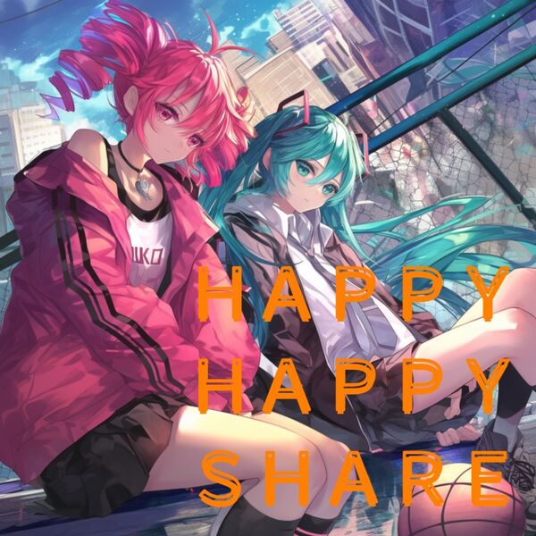 Happy Happy Shere (feat. HATSUNE MIKU & KASANE TETO), Gri NOIR - Qobuz