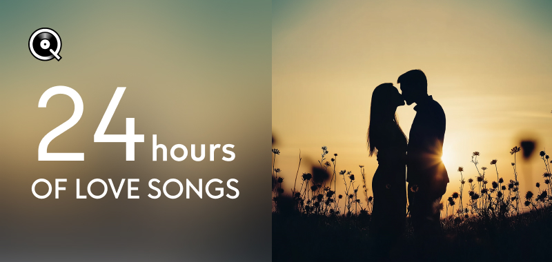 Playlist 24 Hours of Love Songs - Streaming Hi-Res - Qobuz